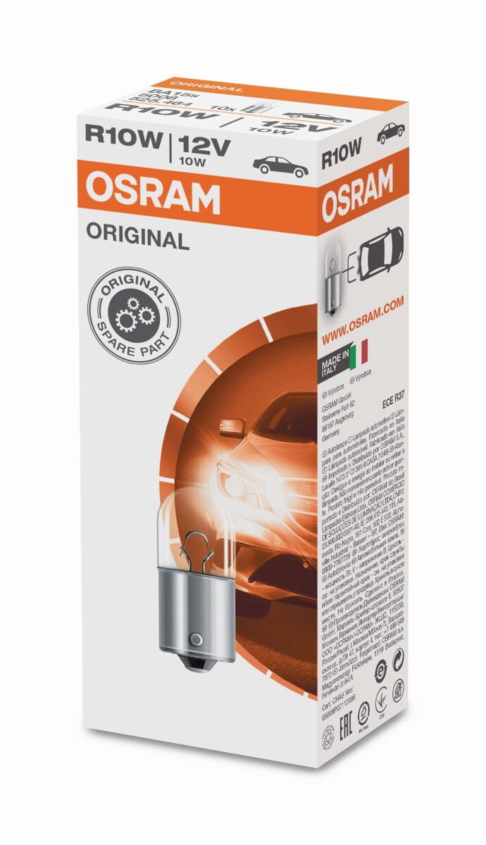Autolampen24 OSRAM R10W Signallampe Auto 5008 - High Quality Car Ligh ...