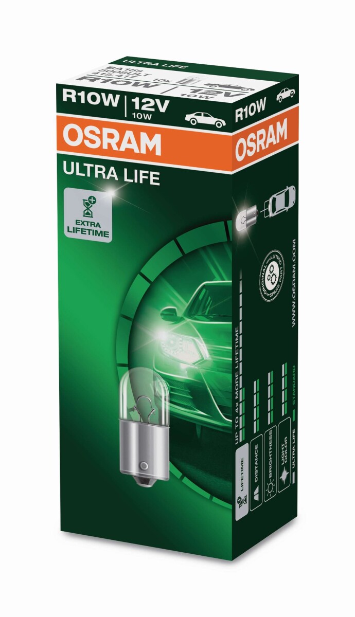 OSRAM R10W Signalleuchten Auto 5008ULT - autolampen24, CHF 7,95