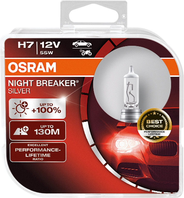 OSRAM H7 Halogen Night Breaker Autolampe 64210NBS-HCB, CHF 19,95